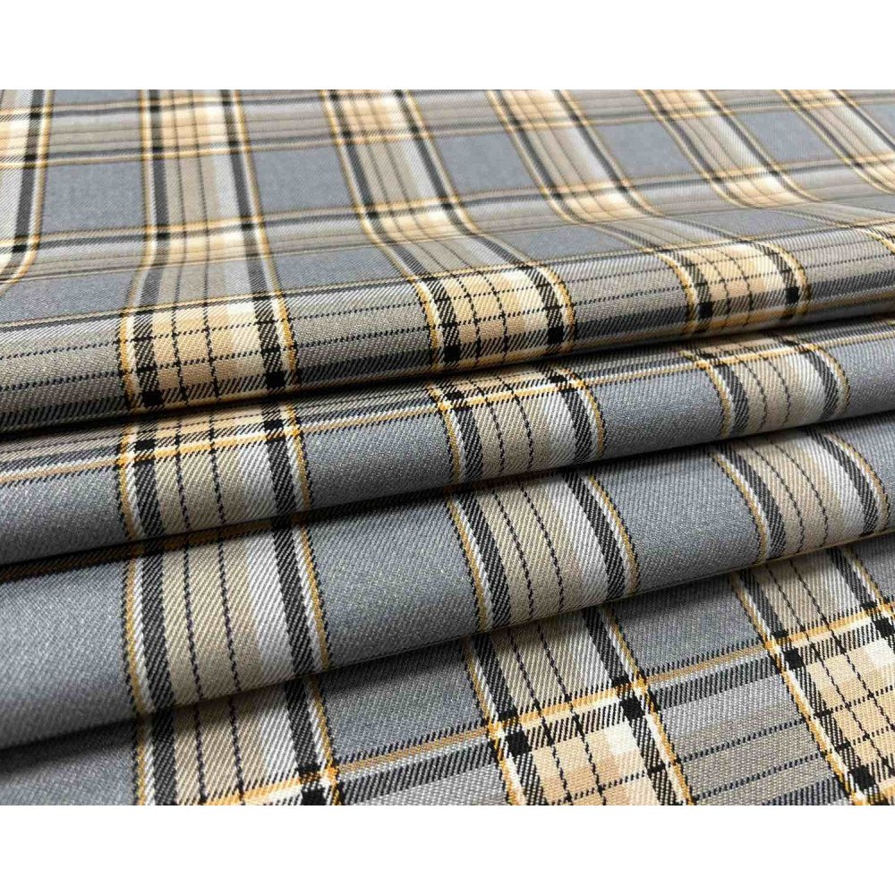 Window cloth Grey yellow | darau.lt